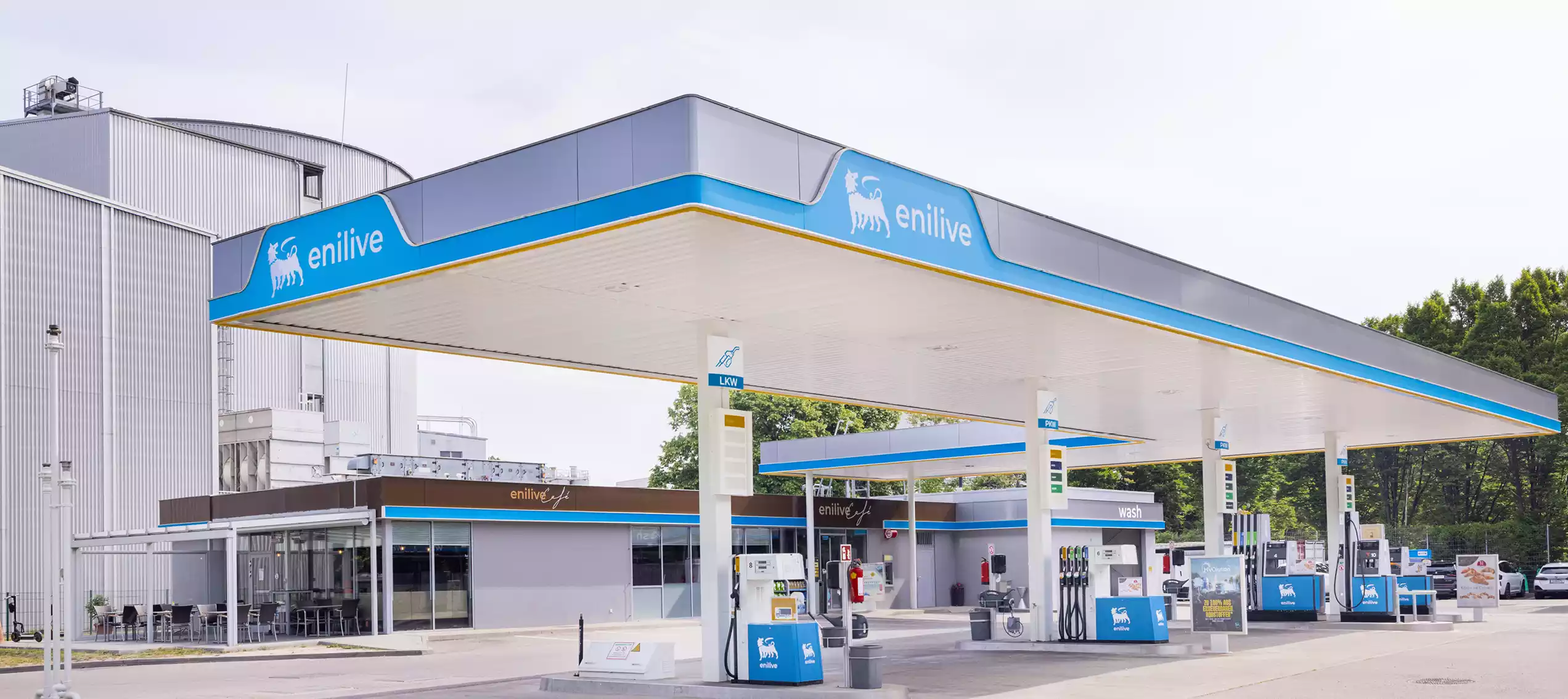 Services für unterwegs – Alles an Ihrer Enilive Station