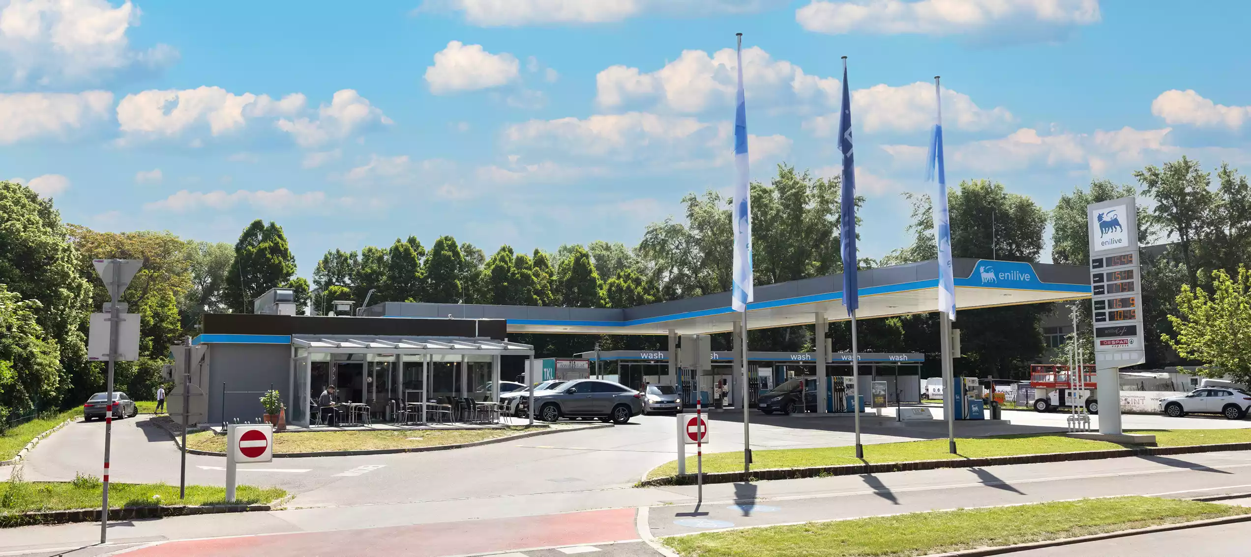 Services für unterwegs – Alles an Ihrer Enilive Station